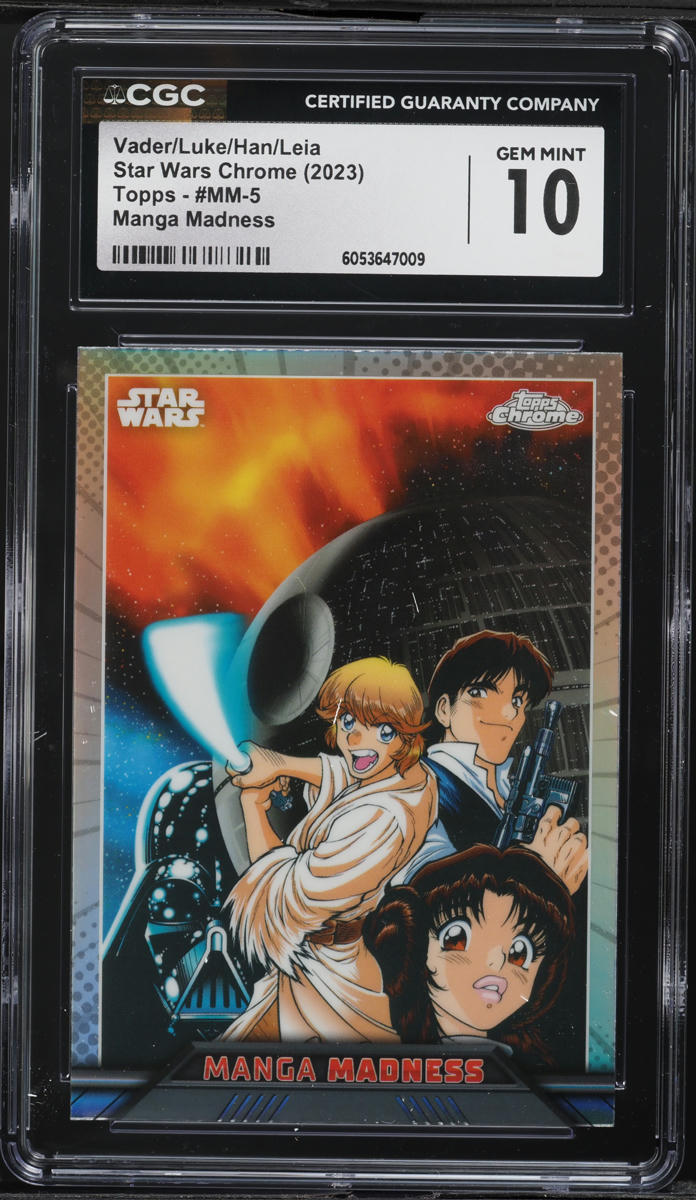 2023 Topps Chrome Star Wars Manga Madness Vader Luke Han Leia #MM-5 CGC ...