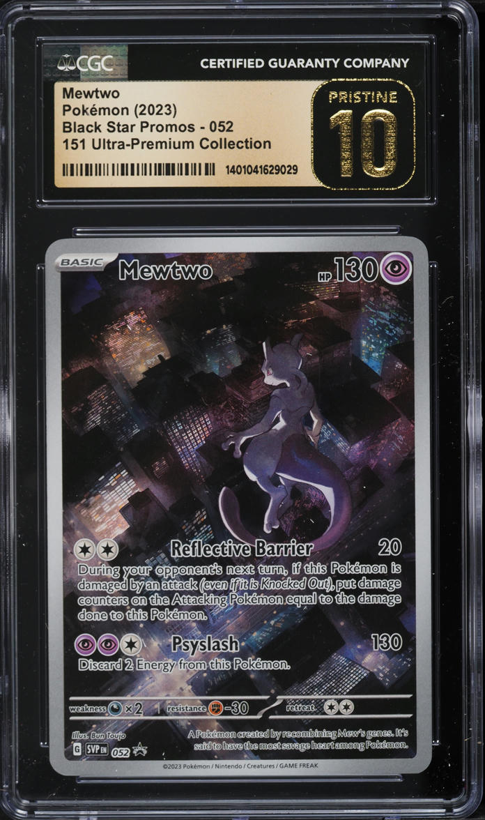 2023 Pokemon SV Promo 151 Ultra Premium Collection Mewtwo #52 CGC 10 ...