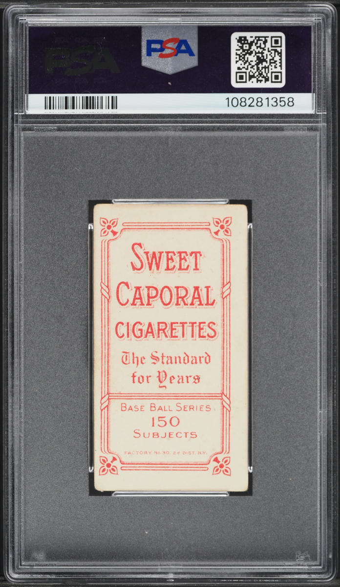 1909-11 T206 Addie Joss PORTRAIT, SWEET CAPORAL PSA 3 VG on Fanatics ...