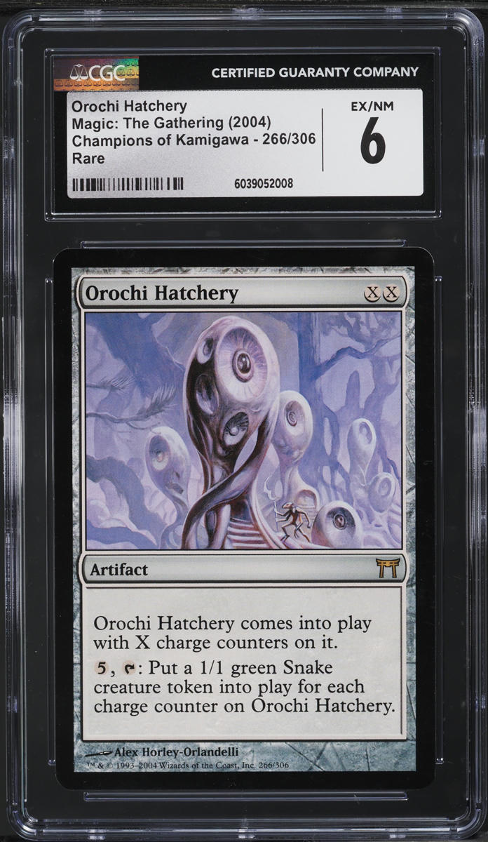 2004 Magic The Gathering MTG Champions Of Kamigawa Orochi Hatchery #266 ...