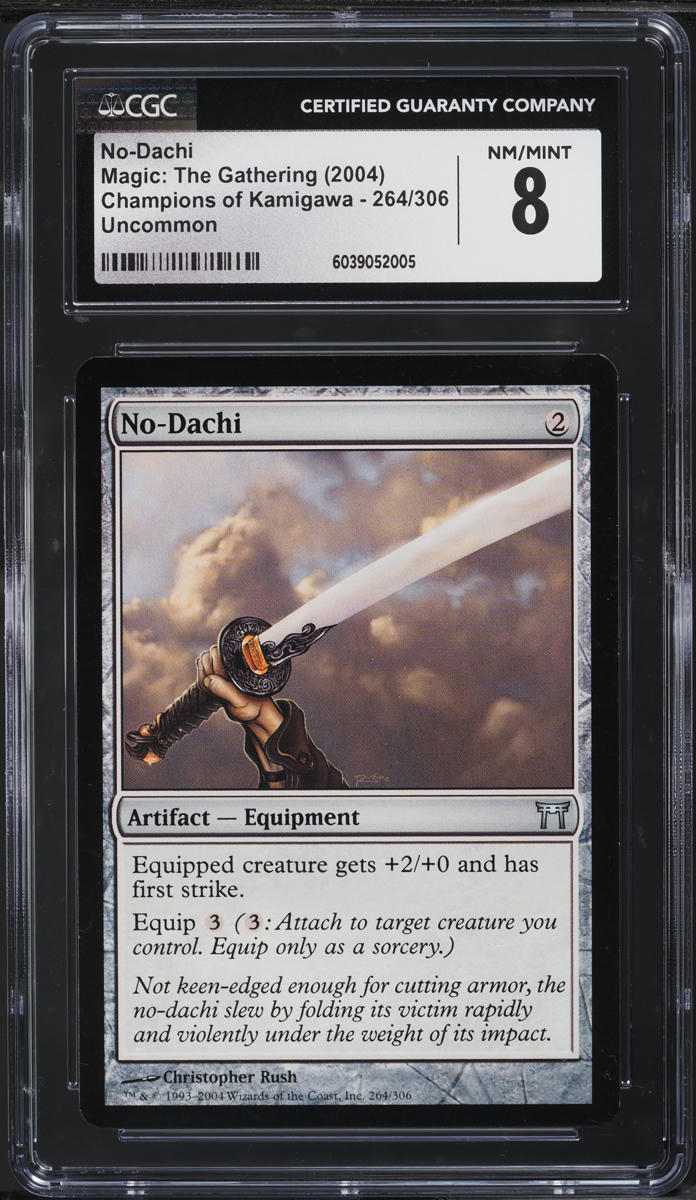 2004 Magic The Gathering MTG Champions Of Kamigawa No-Dachi #264 CGC 8 NM-MT on Fanatics Collect