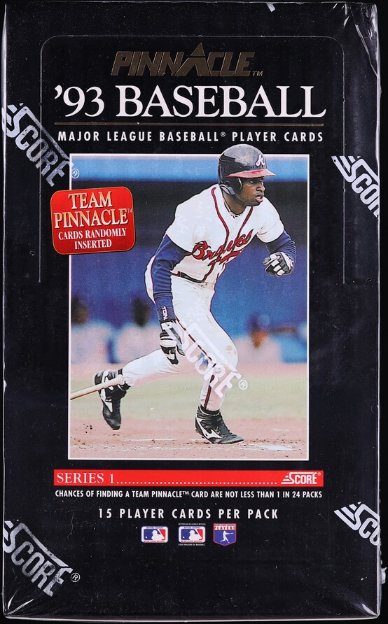 1993 Pinnacle Series 1 Baseball Sealed Hobby Box on Fanatics Collect