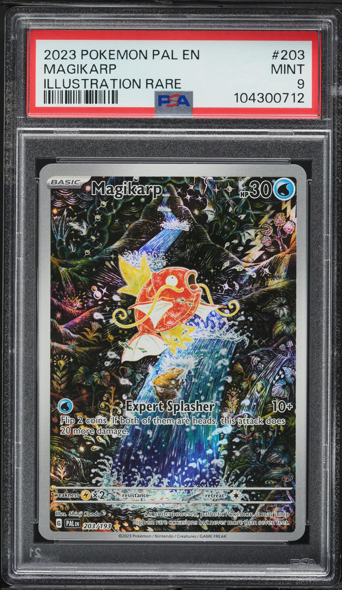 Magikarp 2023 Scarlet & Violet: Paldea Evolved #203/193 Illustration ...