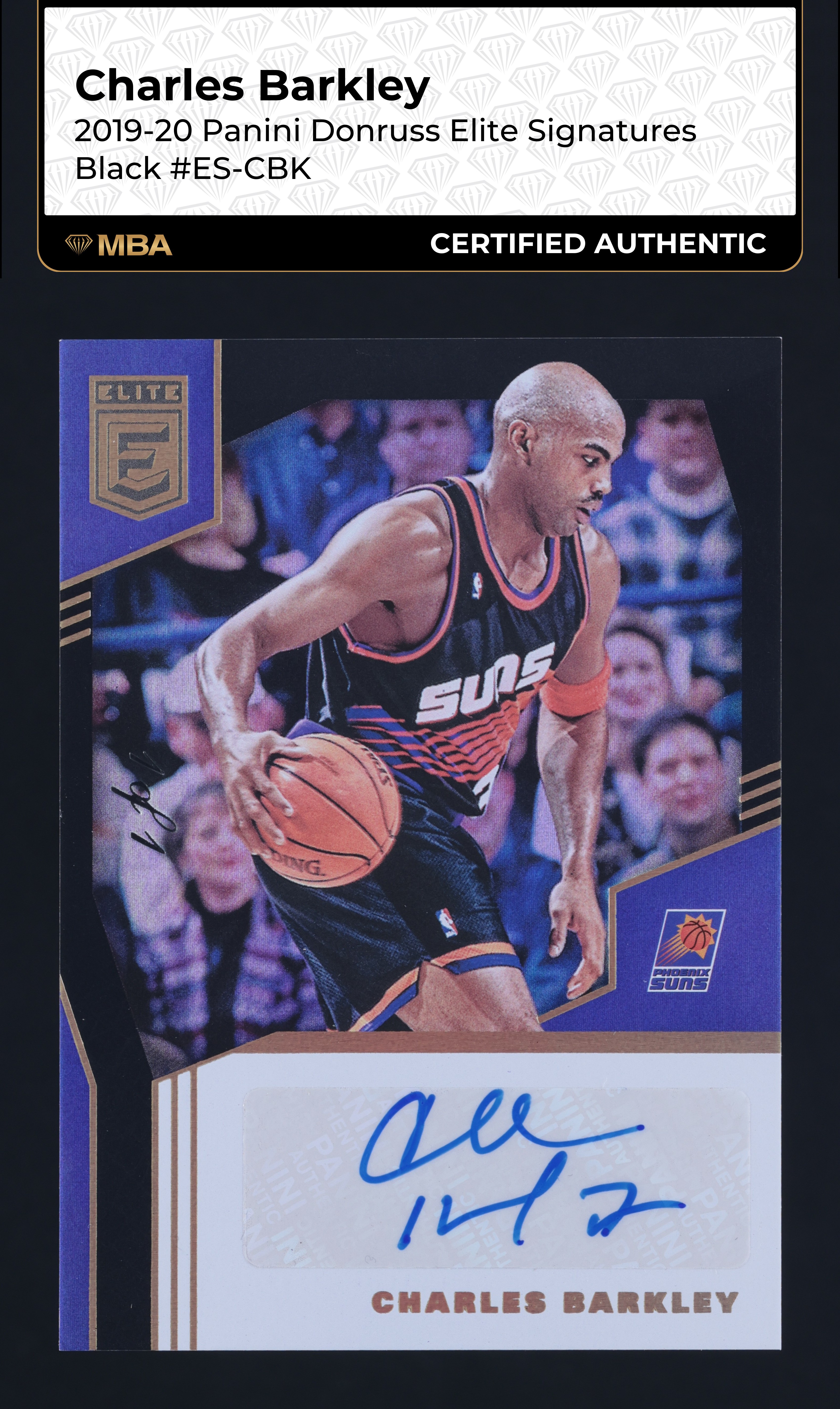 Charles Barkley 2019 Elite #ES-CBK Elite Signatures - Black /1 Price ...