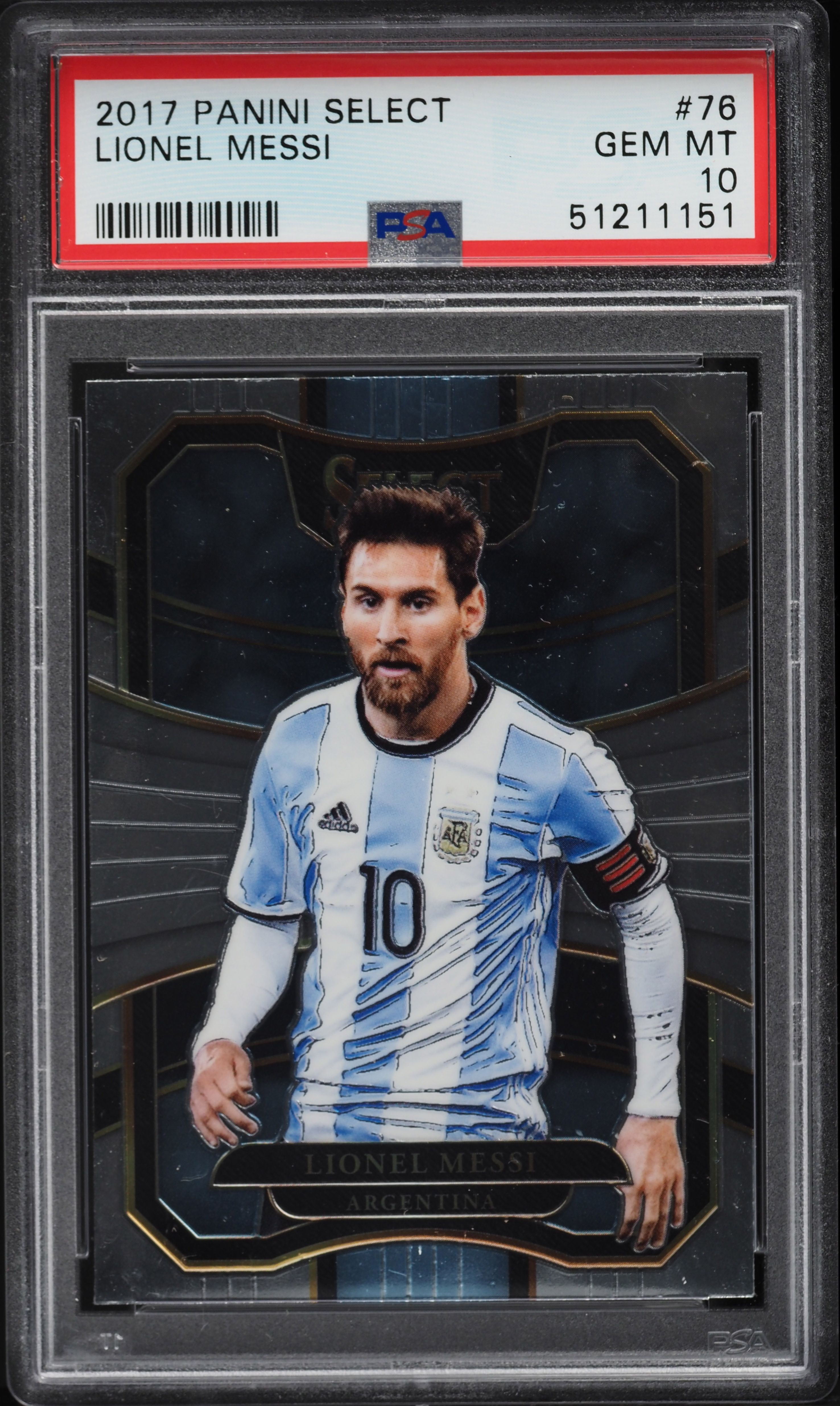 Lionel Messi 2017 Select #76 Terrace Price Guide - Sports Card Investor