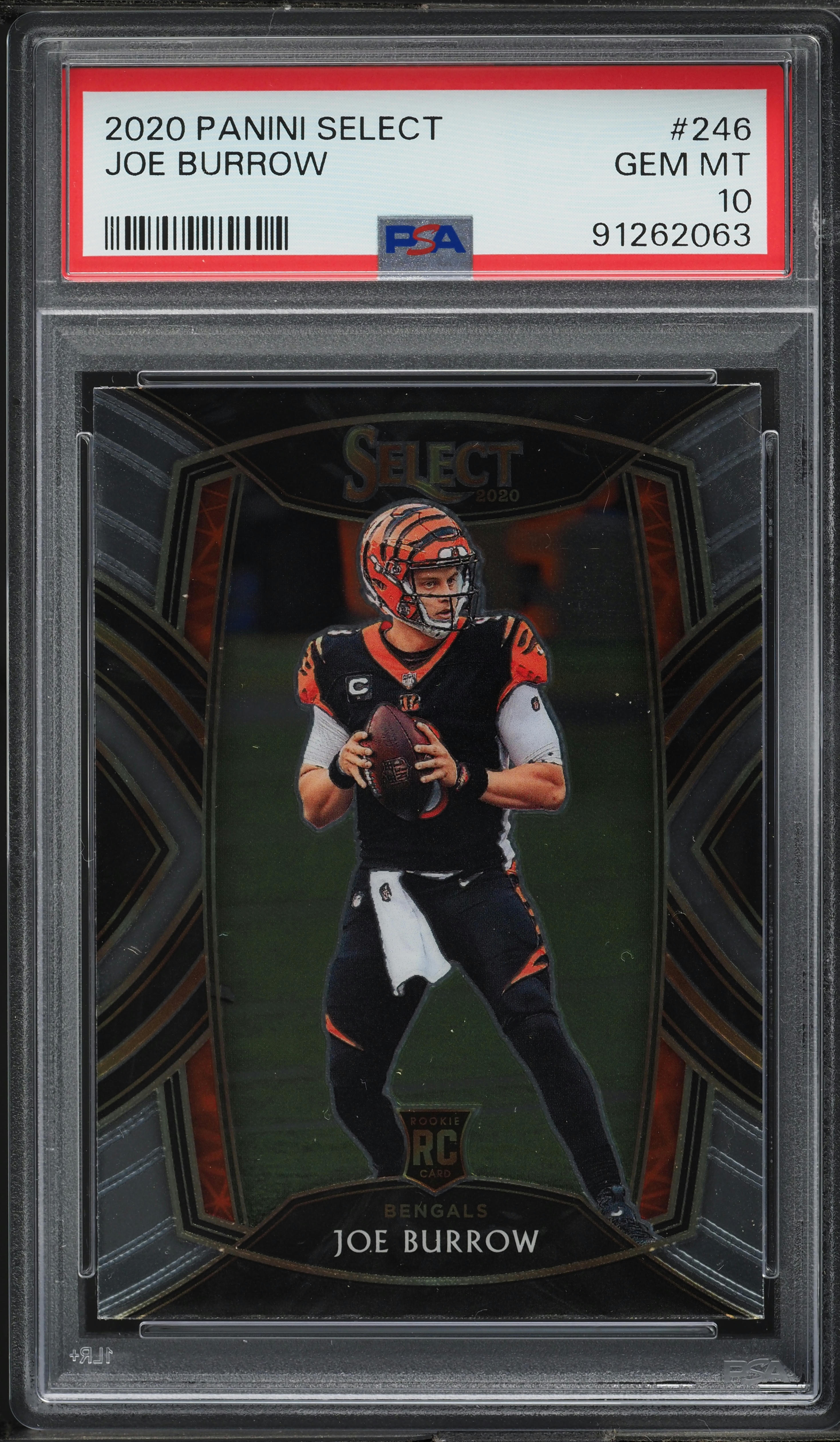 Joe Burrow 2020 Select #246 Club Level Price Guide - Sports Card Investor