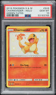 2019 Pokemon Sun & Moon Hidden Fates Shiny Charmander #SV6 PSA 10 GEM MINT