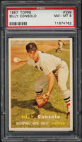 1957 Topps Billy Consolo #399 PSA 8 NM-MT