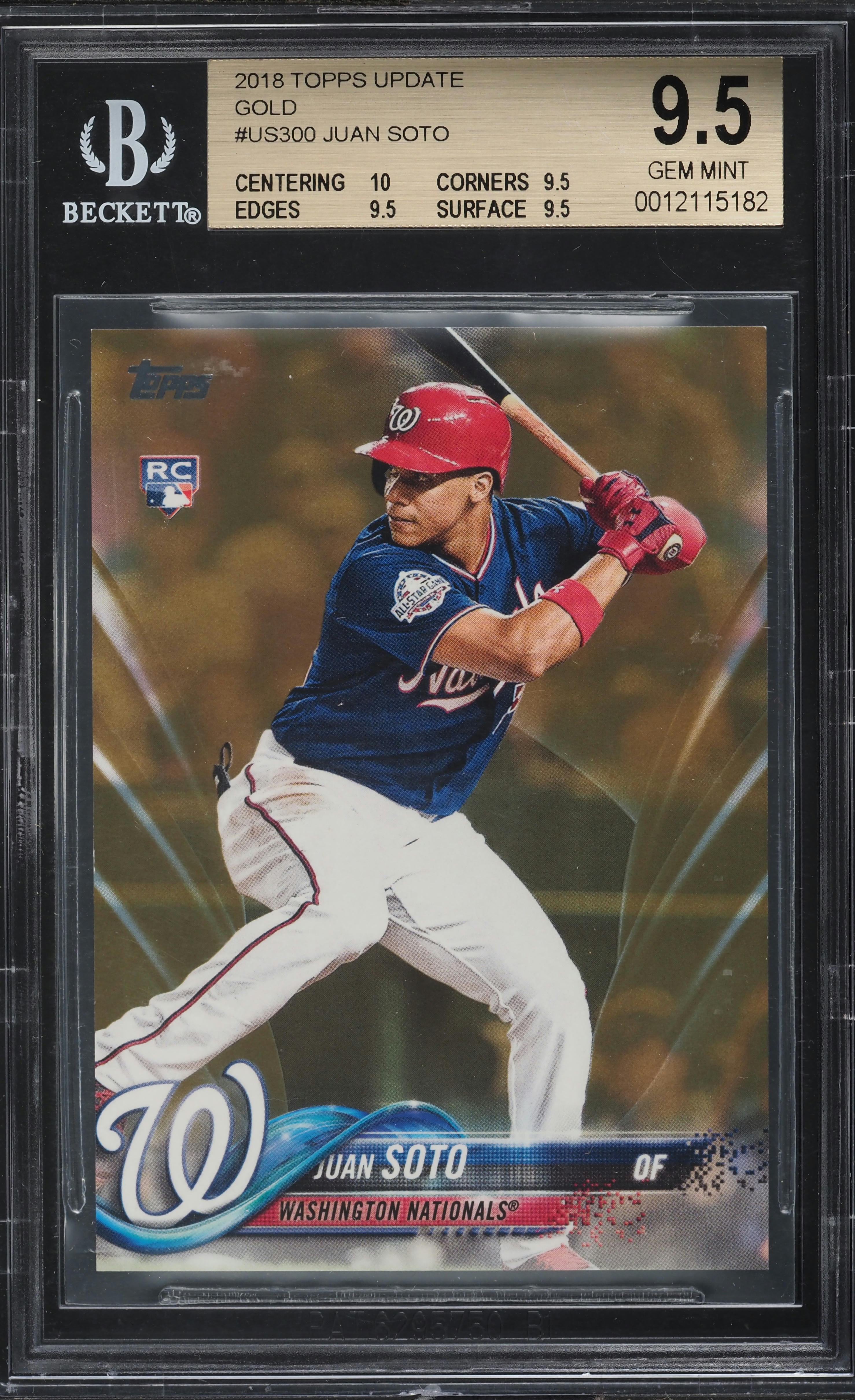 Juan Soto 2018 Topps Update #US300 Gold /2018 Price Guide - Sports Card ...