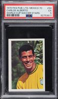 1970 FKS Mexico 70 World Cup Stars Carlos Alberto #50 PSA 5 EX