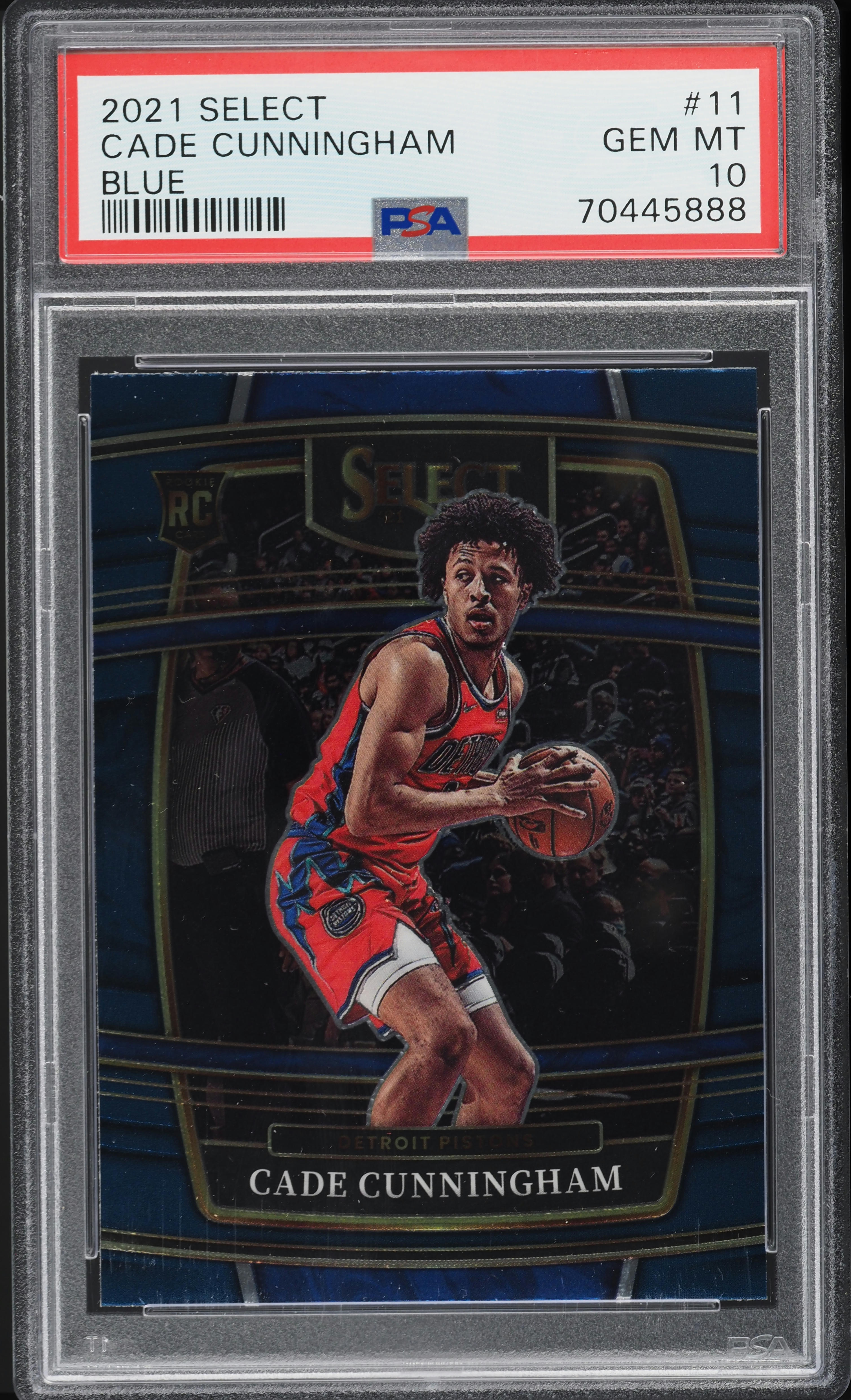 Cade Cunningham 2021 Select #11 Concourse Blue Retail Price Guide ...