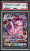 2021 Pokemon Japanese SWSH Fusion Arts Alt Art Mew VMAX #119 PSA 10 GEM MINT