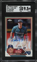 2023 Topps Chrome Update All-Star Game Josh Jung ROOKIE AUTO #ASGA-JJ SGC 9.5