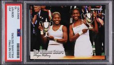 2003 Netpro Tennis Serena & Venus Williams Sisters ROOKIE #51 PSA 10 ...