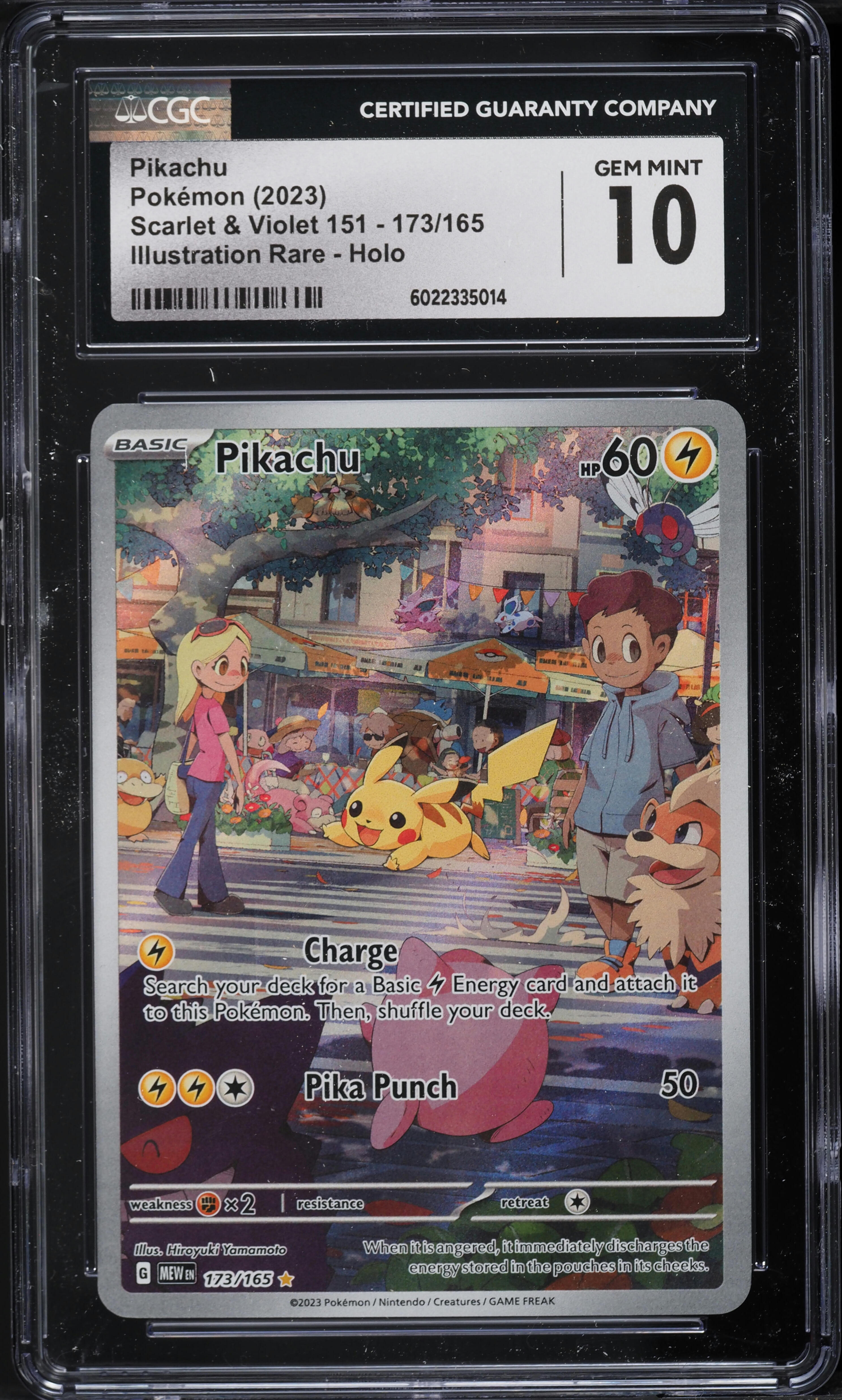 Pikachu 2023 Scarlet & Violet: 151 #173/165 Illustration Rare Price Guide - Sports Card Investor
