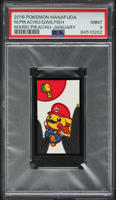 2016 Pokemon Hanafuda Mario Pikachu January Mario Pikachu Qwilfish PSA ...