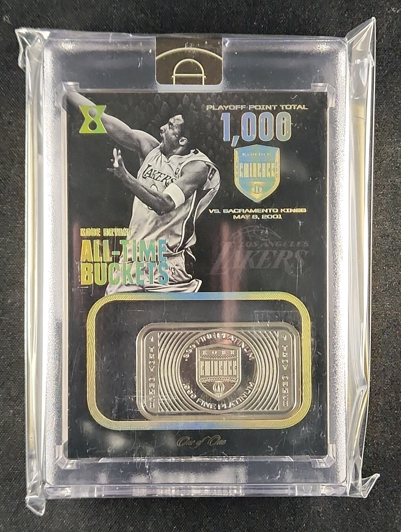 Kobe Bryant 2017 Kobe Eminence #12 All Time Buckets - Platinum /1 Price Guide - Sports Card Investor