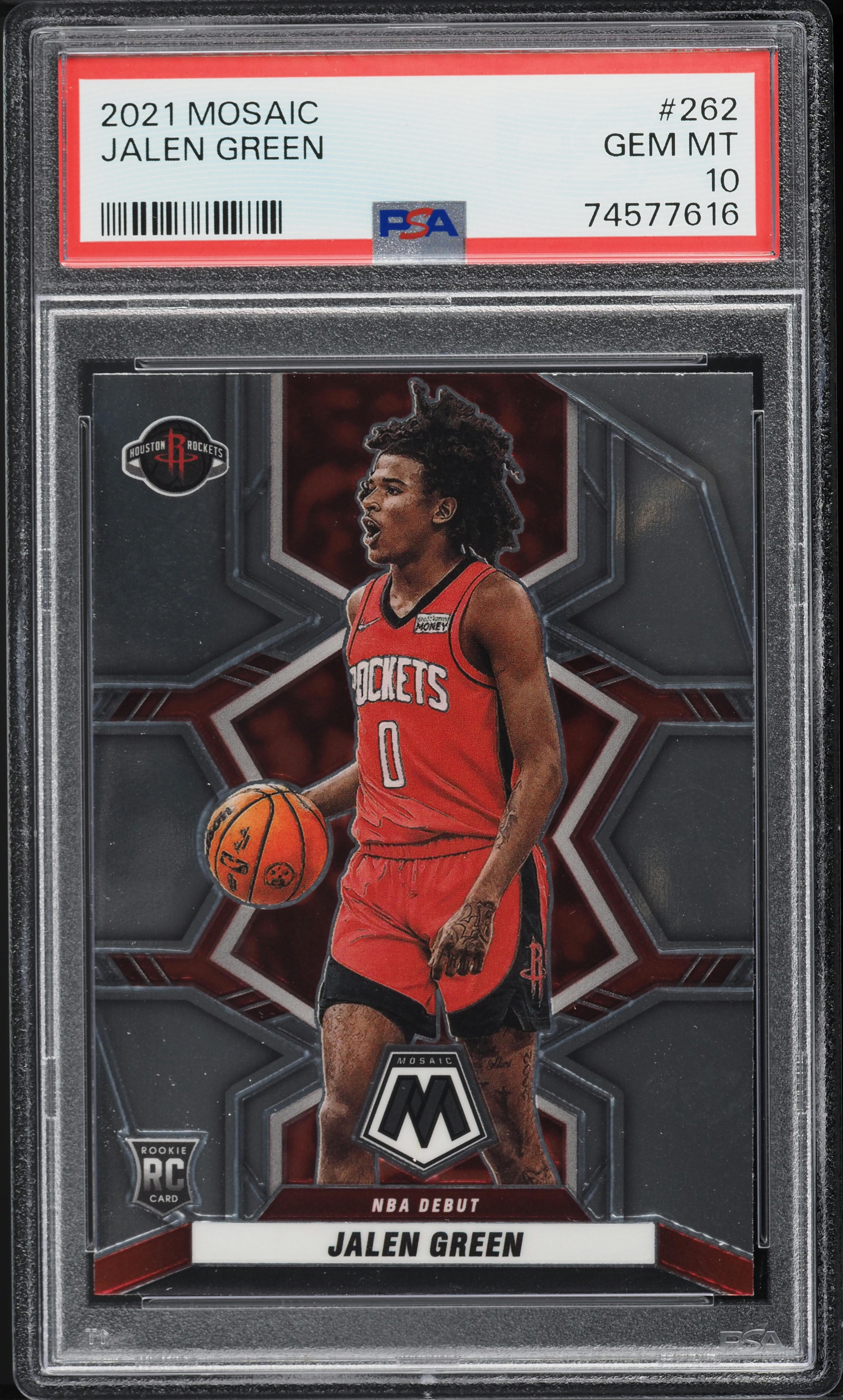 Jalen Green 2021 Mosaic #262 NBA Debut PSA 10 Price Guide - Sports Card ...