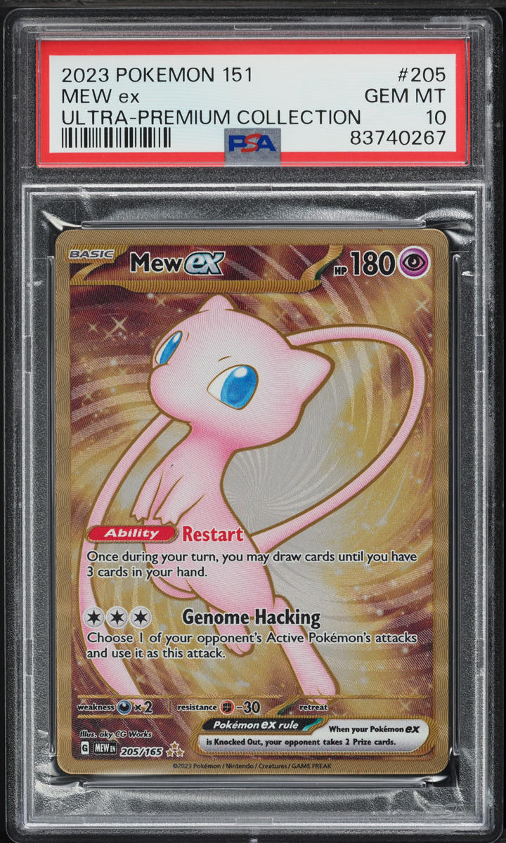 2023 Pokemon Scarlet & Violet 151 Ultra Premium Collection Mew ex #205 ...