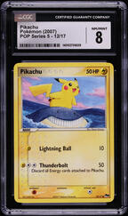 2007 Pokemon POP Series 5 Pikachu #12 CGC 8 NM-MT