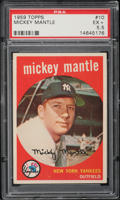 1959 Topps Mickey Mantle #10 PSA 5.5 EX+