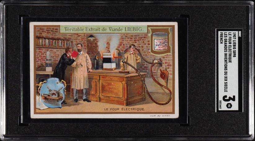 1907 Liebig Le Four Electrique Les Grandes Inventions Du XIX Siecle SGC ...