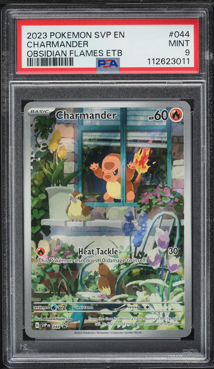 Charmander 2023 Scarlet & Violet: Black Star Promo #SVP044 Obsidian ...