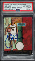 2002 Fleer Authentix WNBA Ripped Sue Bird ROOKIE PATCH AUTO DNA 9 PSA AUTH