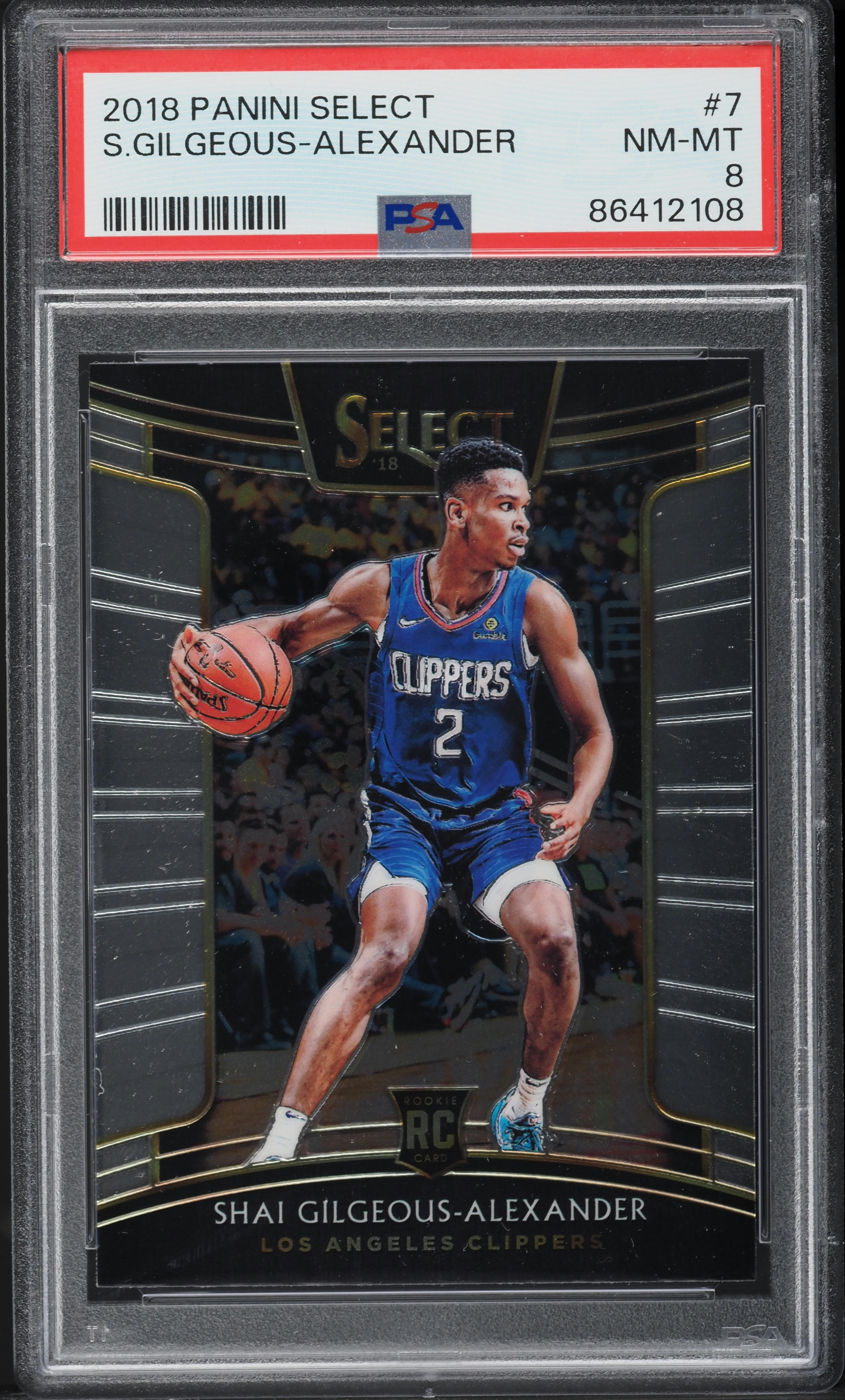 Shai Gilgeous-Alexander 2018 Select #7 Concourse Price Guide - Sports ...
