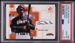 1999 SP Signature Edition Barry Bonds AUTO #BB PSA 10 GEM MINT