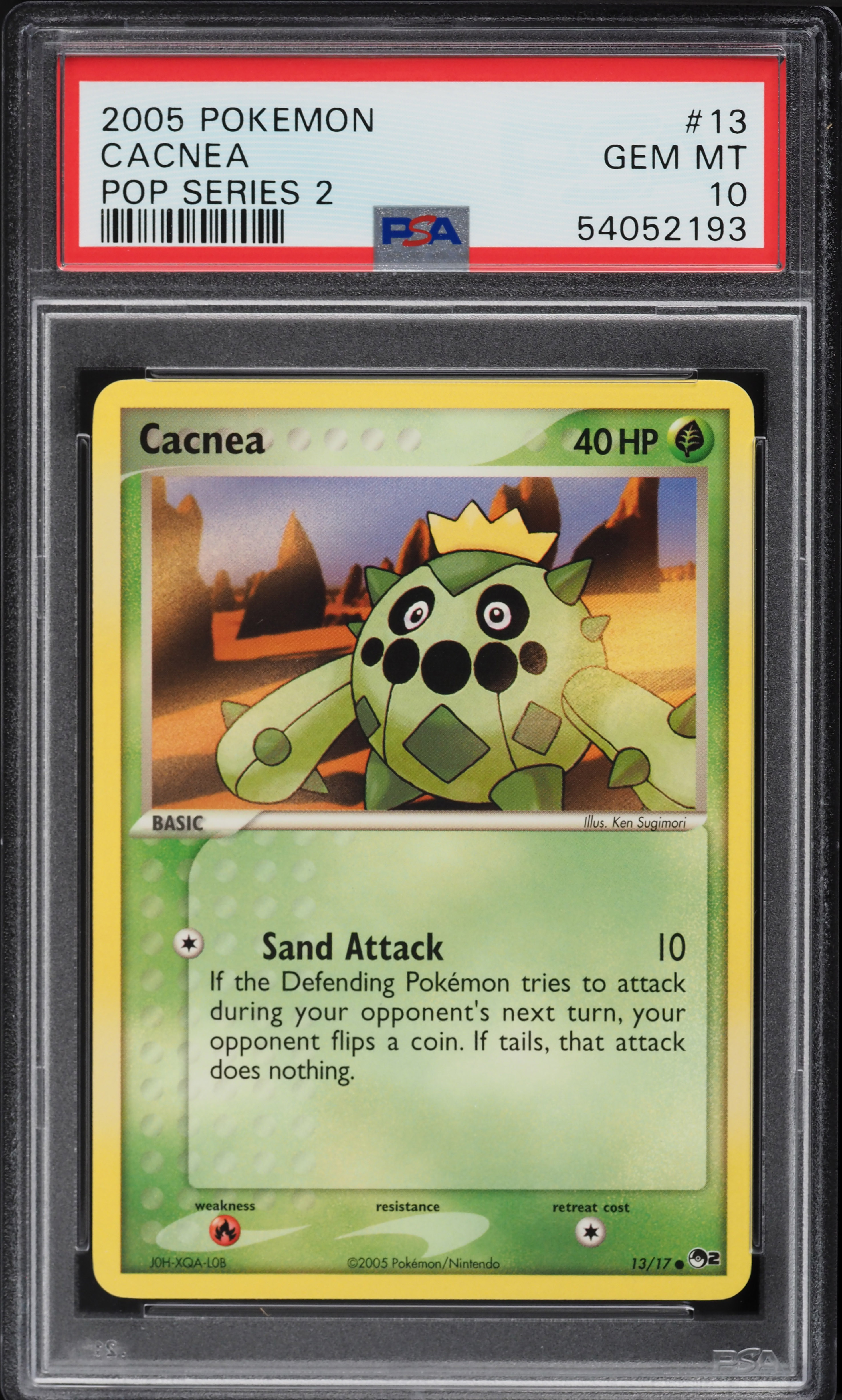 Cacnea 2005 POP Series 2 #13/17 Base Price Guide - Sports Card Investor