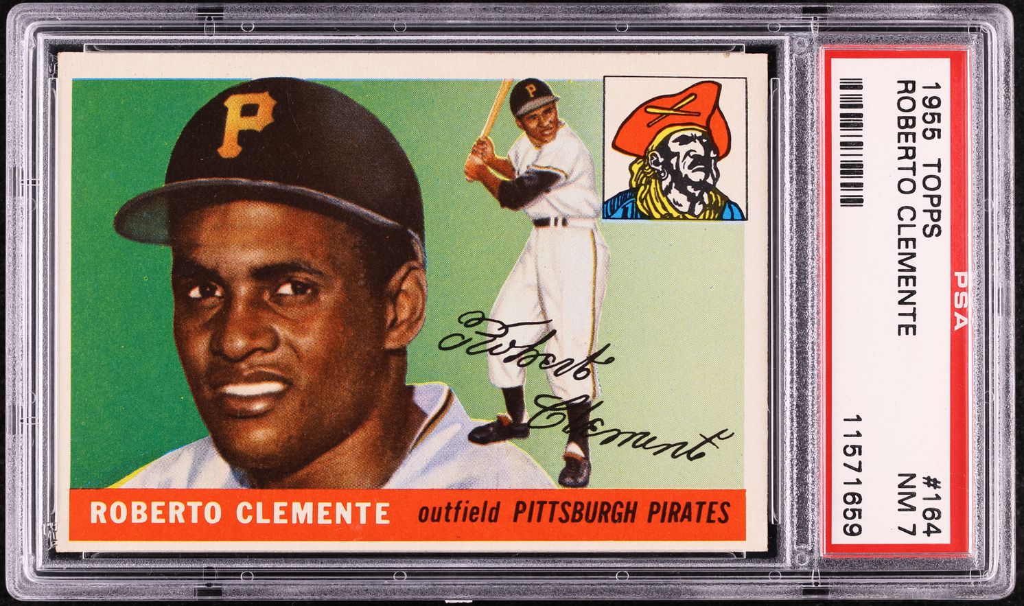 Roberto Clemente 1955 Topps #164 Base Price Guide - Sports Card Investor