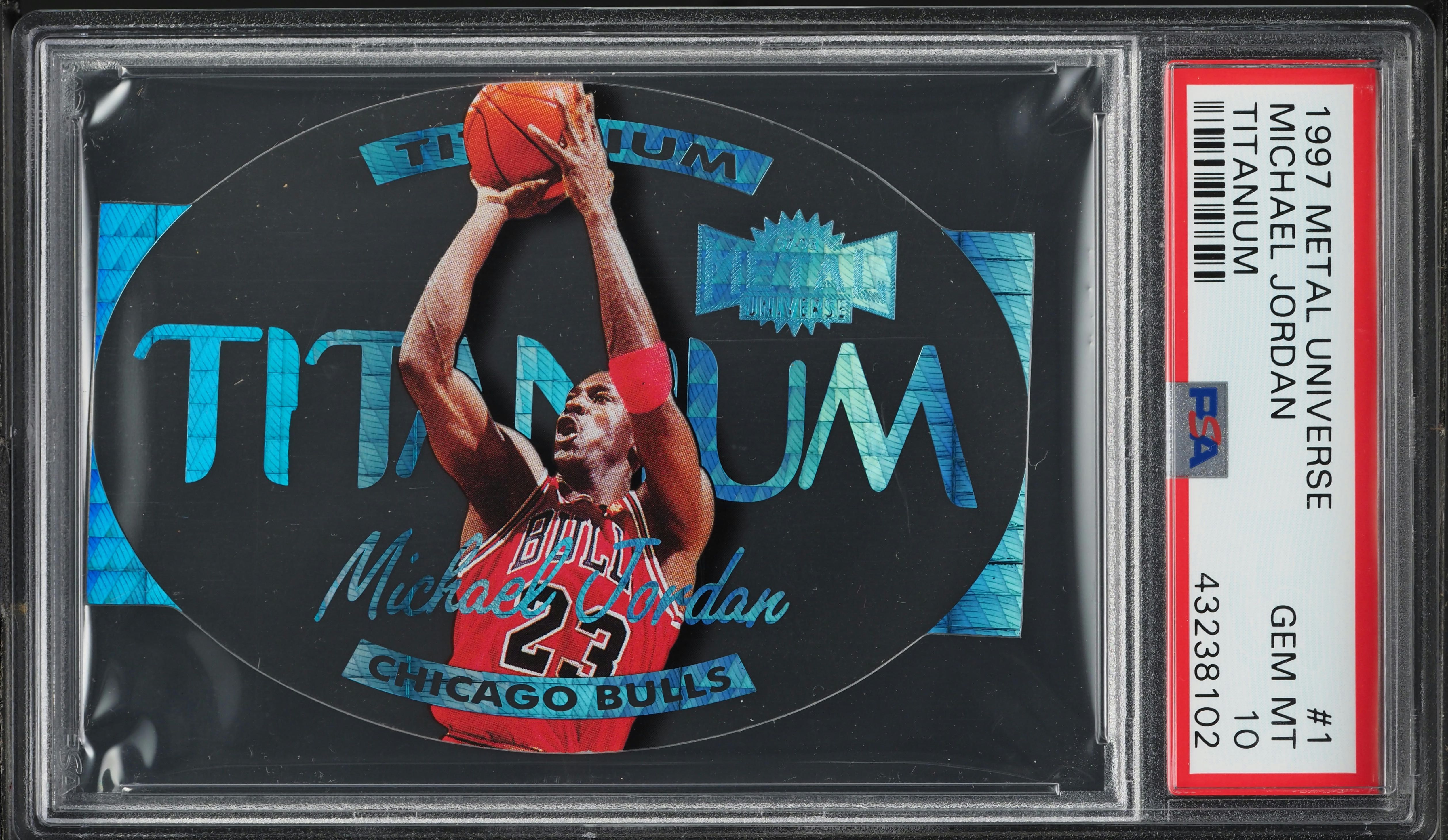 Michael Jordan 1997 Metal Universe #1 Titanium Price Guide - Sports ...