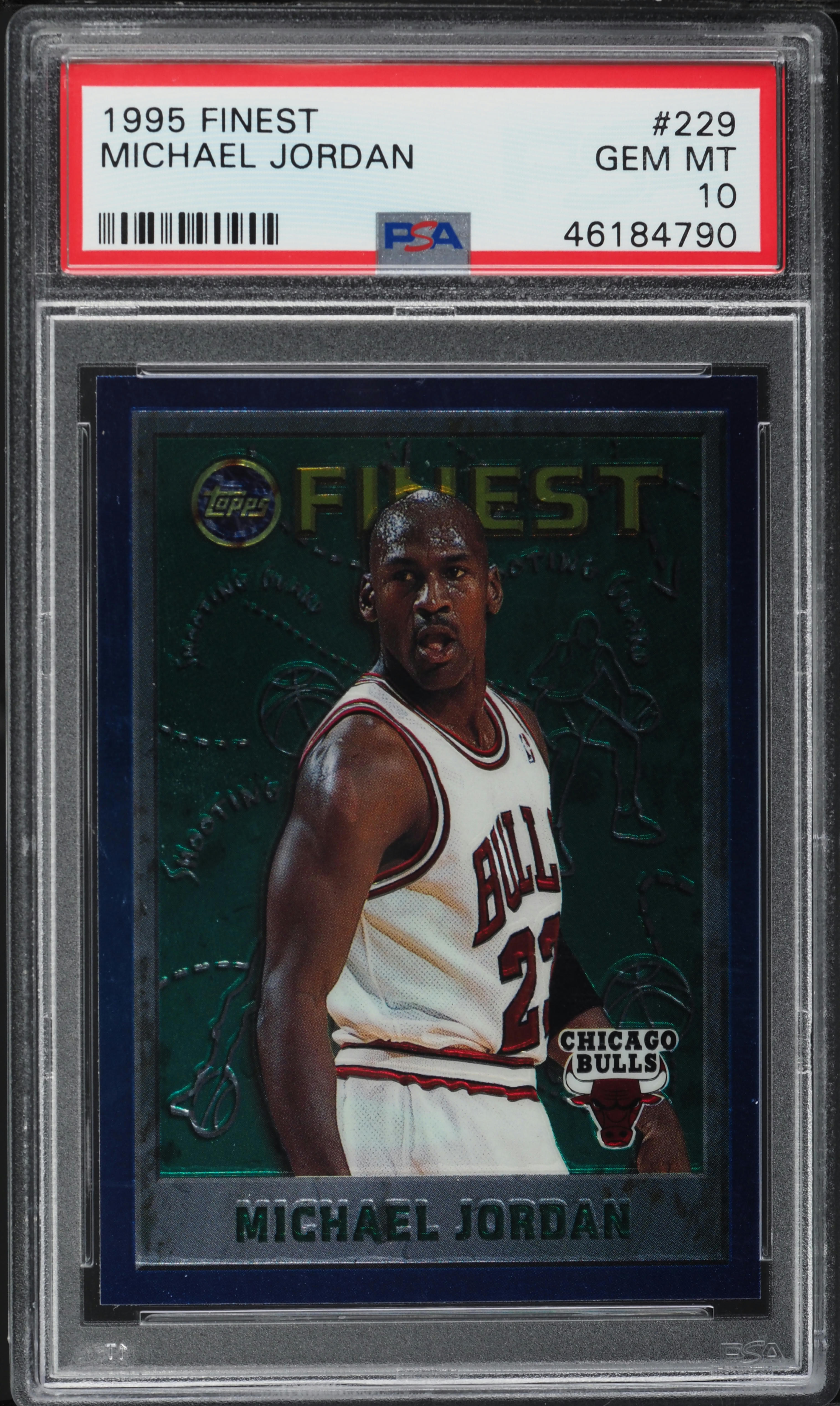 Michael Jordan 1995 Topps Finest #229 Base Price Guide - Sports Card ...