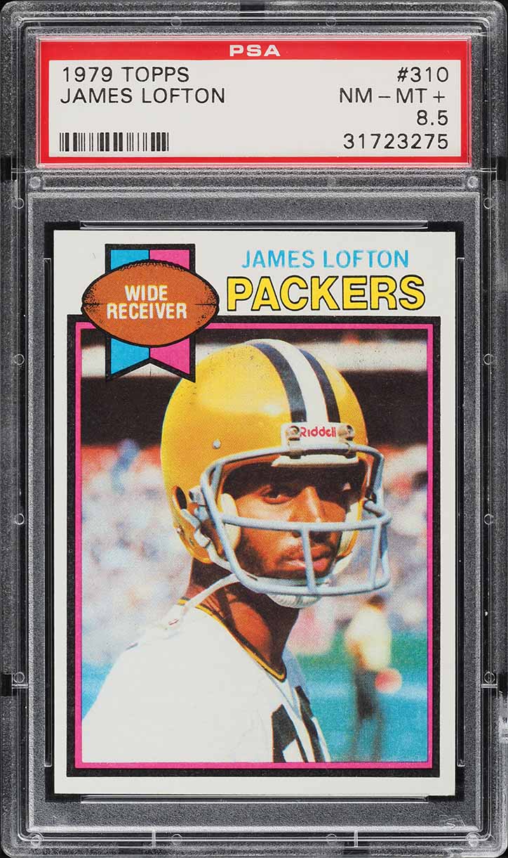 1979 Topps Football James Lofton ROOKIE #310 PSA 8.5 NM-MT+