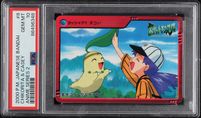 2000 Pokemon Japanese Bandai Anime Series 2 Chikorita & Casey #8 PSA 10 ...