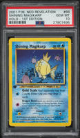 2001 Pokemon Neo Revelation 1st Edition Holo Shining Magikarp #66 PSA ...
